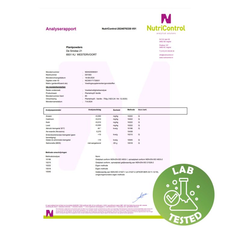 Plantwhey Explode Samples 25 gram (1 shake) - Plantpowders